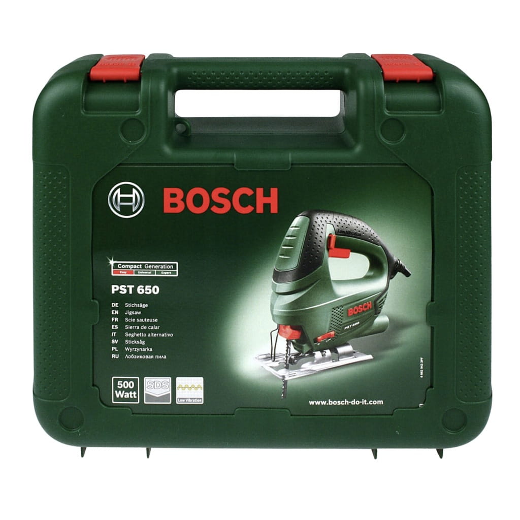 Bosch PST 650 Wyrzynarka 500W Walizka SDS Low Vibration | MAWCOM